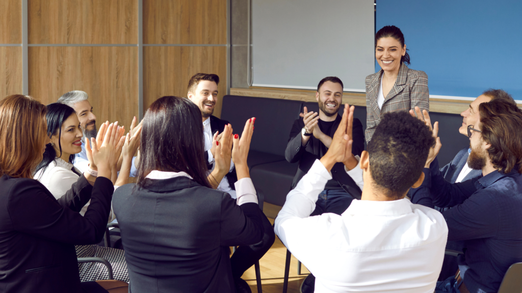 Leaders Praising Employees - The Intention Collective